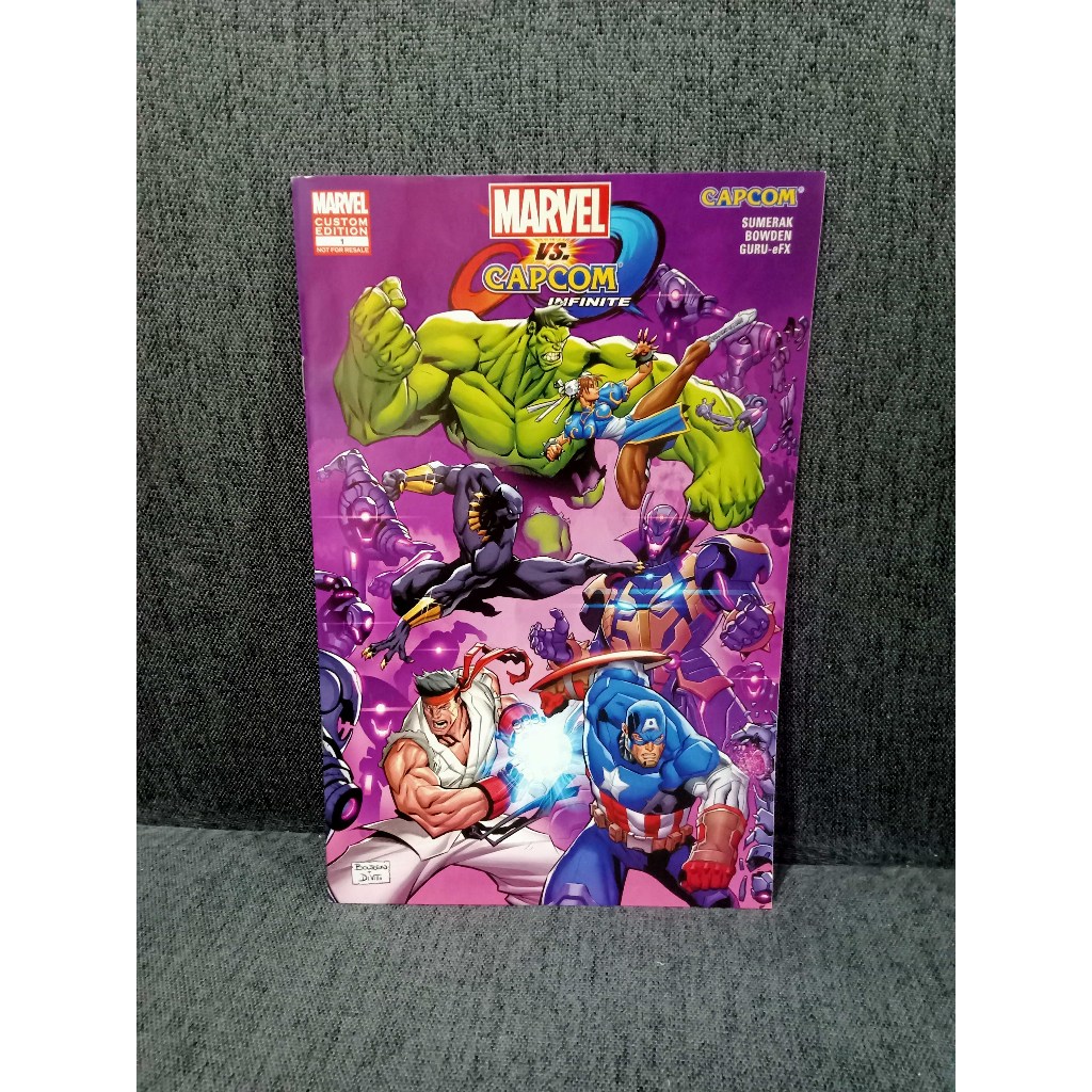 Marvel vs. Capcom Infinite Custom Edition No. 1 Promo Comic Book 2017 ...