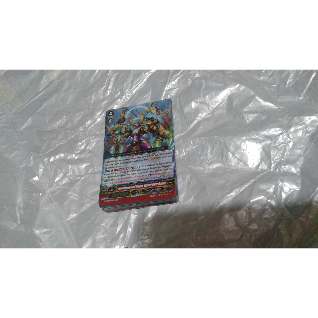 INTERDIMENSIONAL DRAGON BEYOND ORDER CARD VANGUARD 1 ONE PIECE TCG ...
