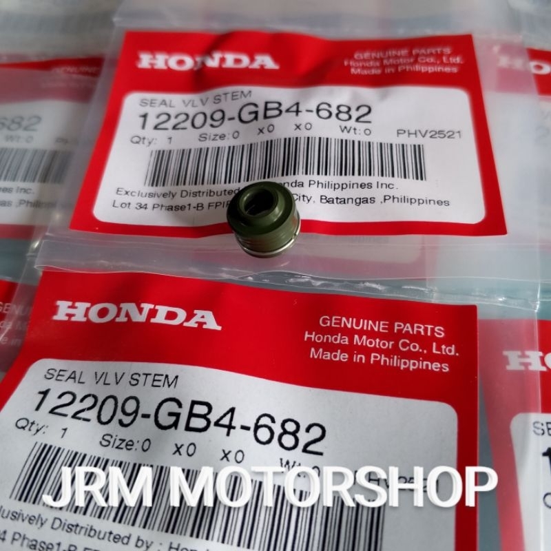 Honda Genuine Valve Seal Stem(12209-GB4-682)Click 125i/Click 150i/Click ...