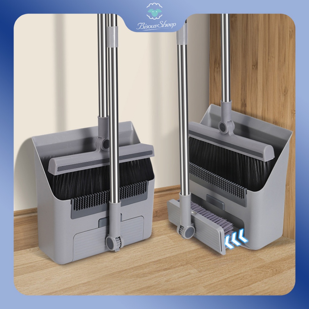 Broom floor brush 3-in-1 multi-functional brush broom combination set ...