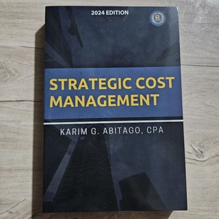 Strategic Cost Management By; Karim G.Abitago | Shopee Philippines