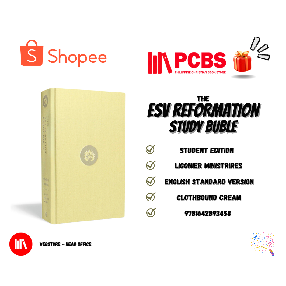 PCBS ESV The Reformation Study Bible Clothbound (STUDENT EDITION/CREAM ...