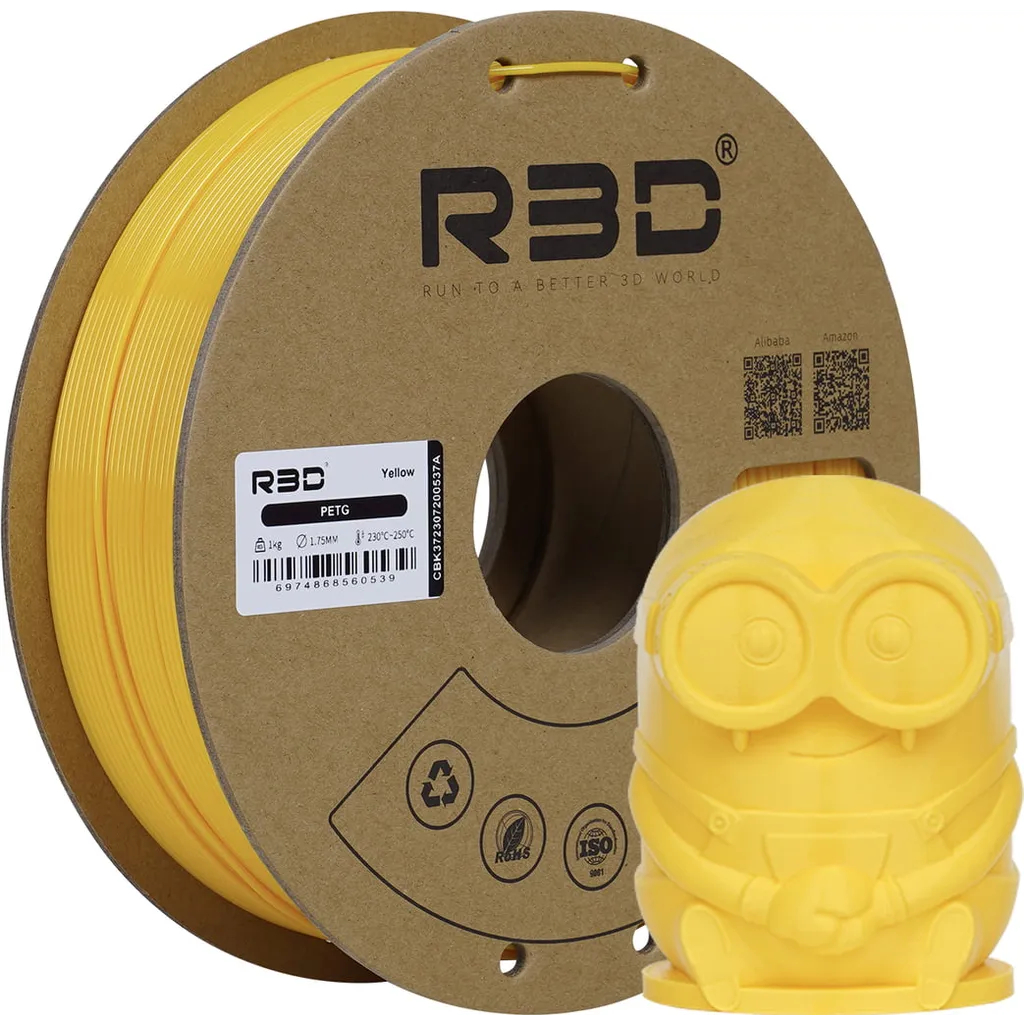 Whole Sale R3D PLA PETG ABS TPU 1KG 1.75 mm Filament 3D Printing ...