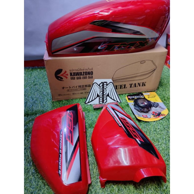 Fuel tank Tmx 155 with side cover 2pcs set (Gas Tank) | Shopee Philippines