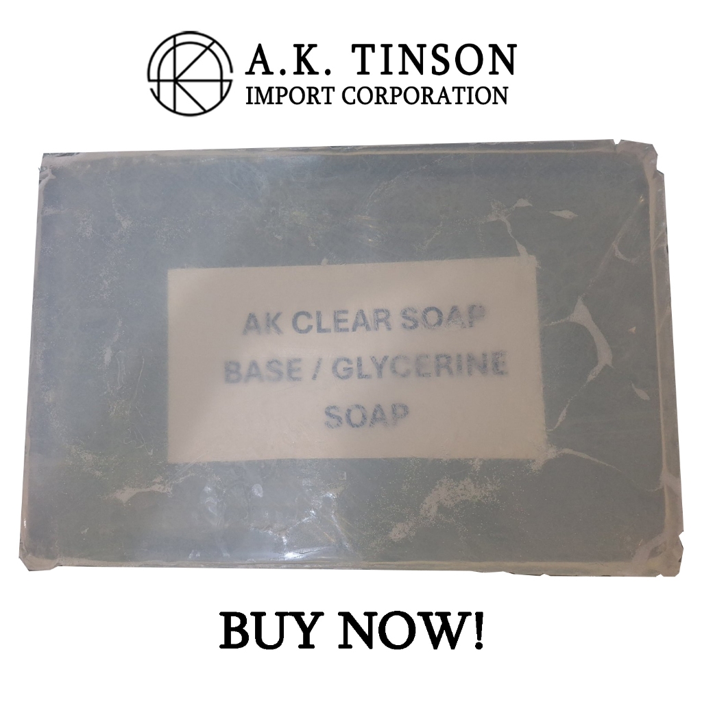 AK Glycerin Clear Soap Base 5kg Transparent Soap for Soap Making DIY ...