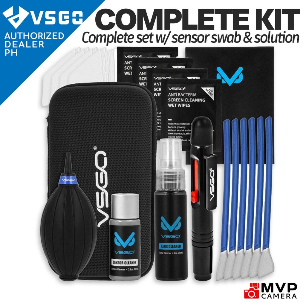 VSGO Complete Cleaning Kit for Camera Sensor Lens Screen DSLR ...