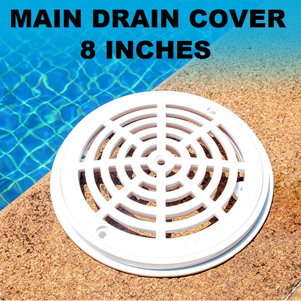 SWIMMING POOL DRAIN COVER / MAIN CAP / MAIN DRAIN COVER 8 INCHES ...