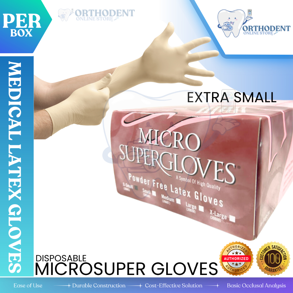 Experience Maximum Protection with Micro Supergloves Latex Medical ...
