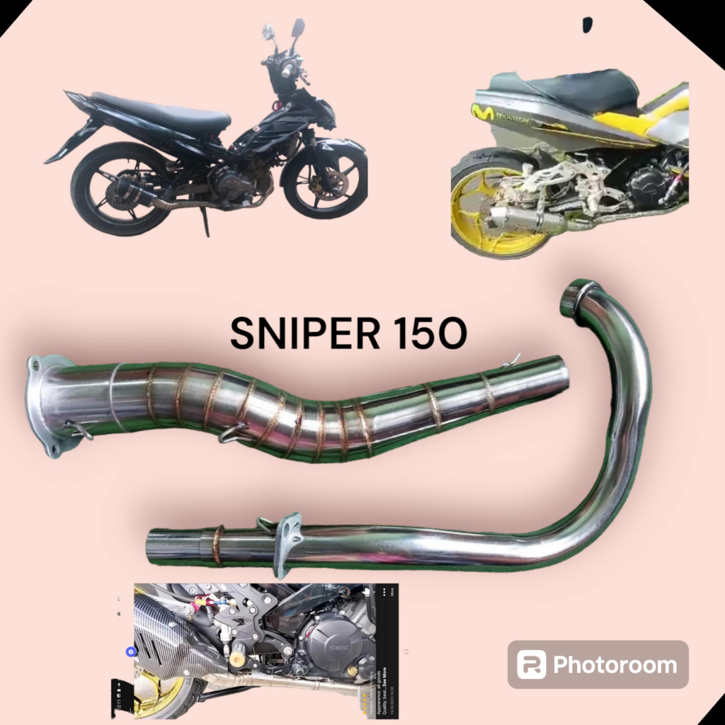 Sniper 150 51mm big elbow with free adaptor (Hi-mount & Lowmount ...