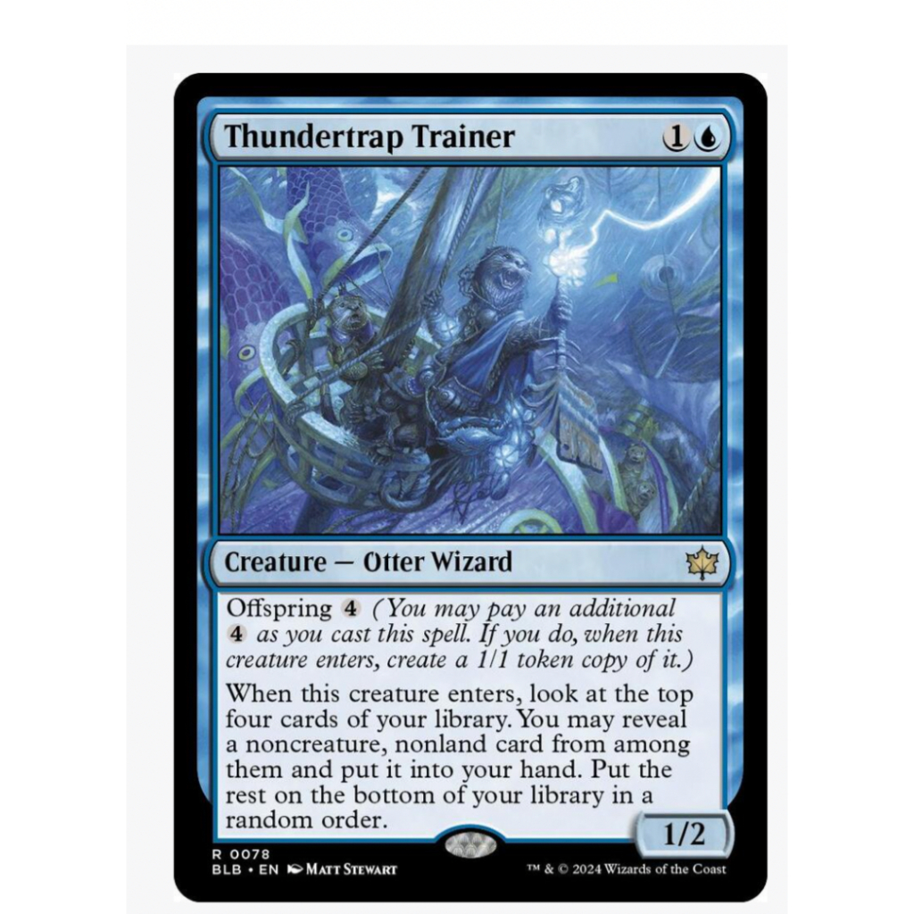 Thundertrap Trainer - Bloomburrow (BLB) | Shopee Philippines