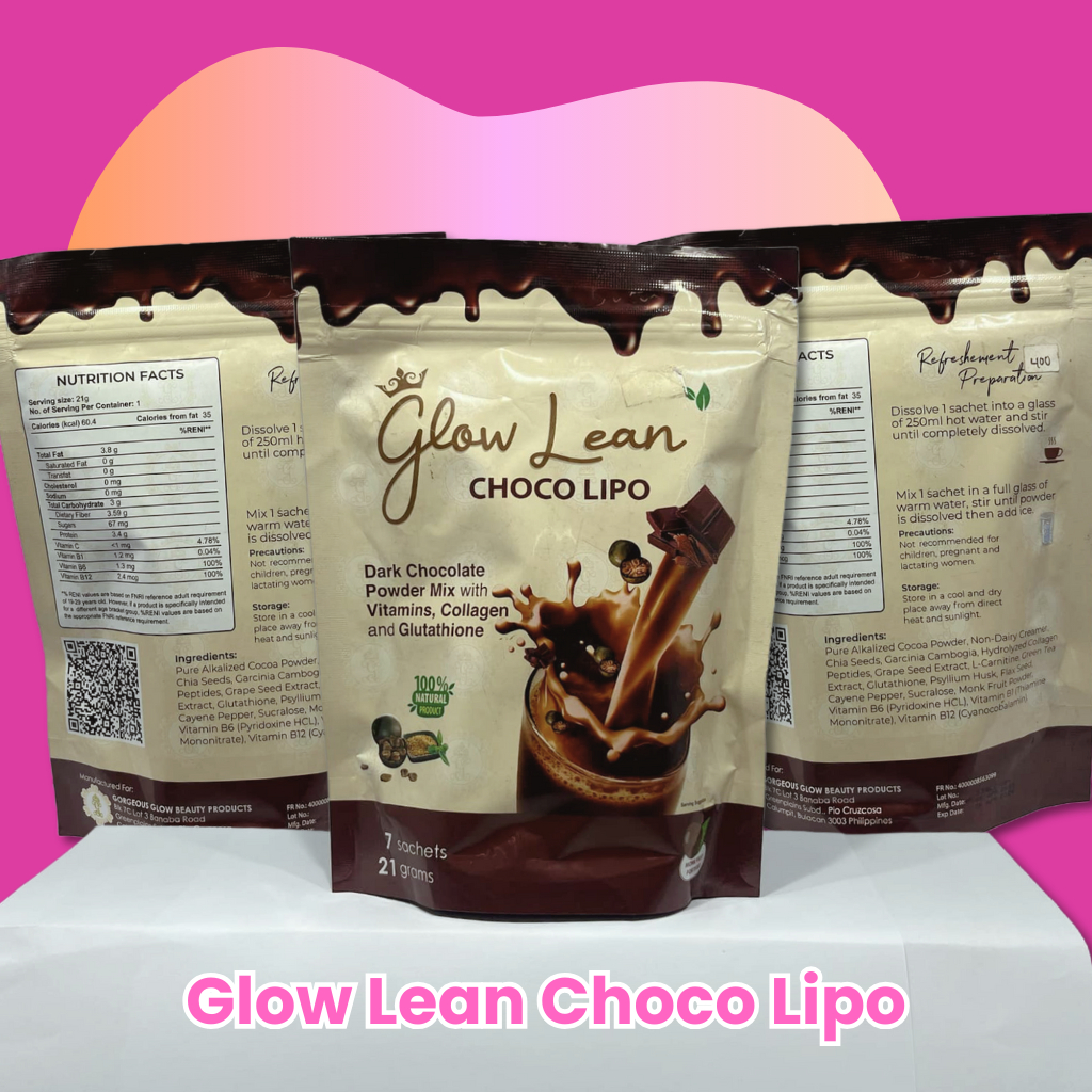 Glow Lean Choco Lipo | Shopee Philippines