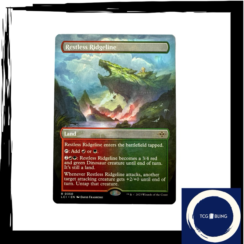 Restless Ridgeline MTG - LCI (Borderless) | Shopee Philippines