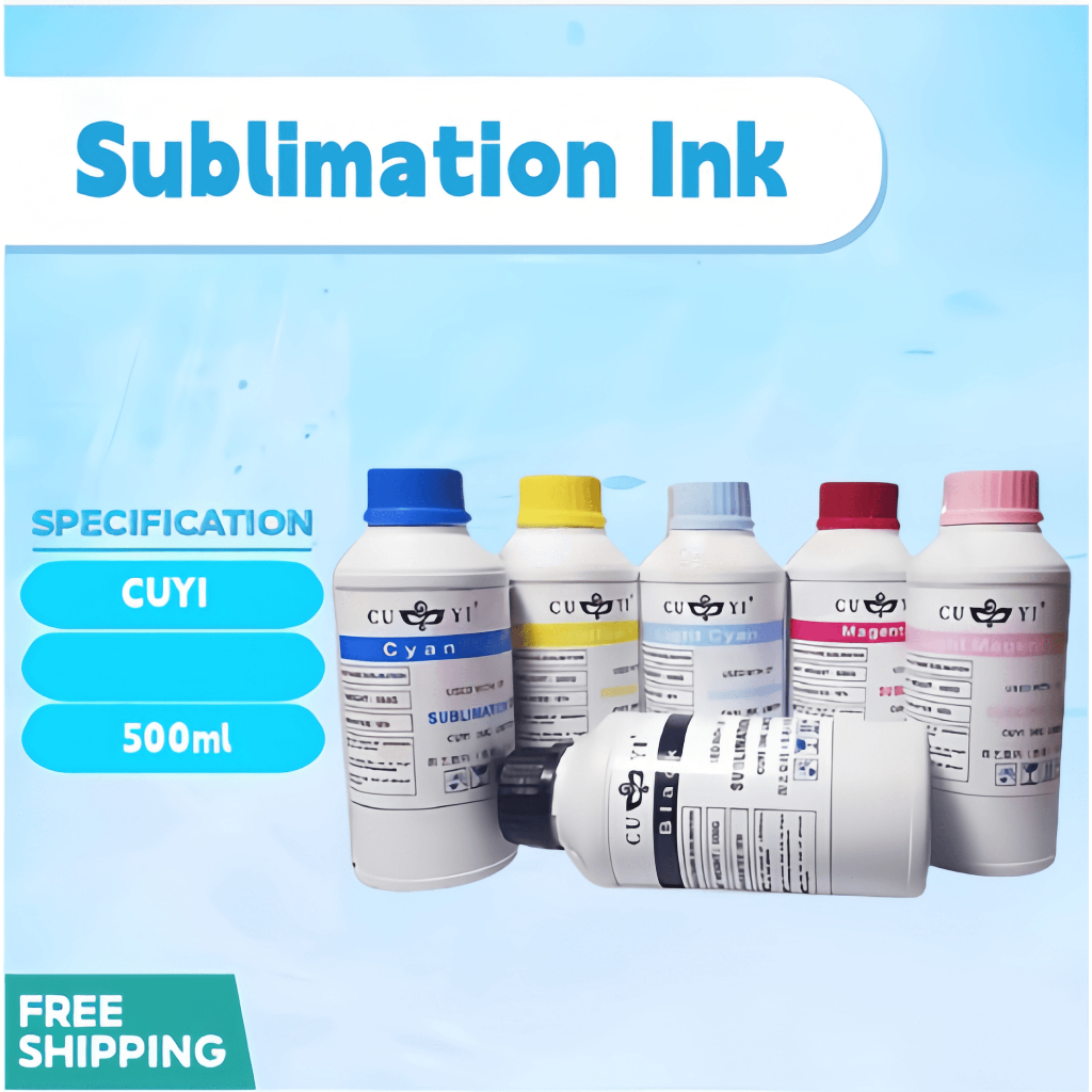CUYI Sublimation Ink 500ml (cyan/magenta/yellow/black) | Shopee Philippines