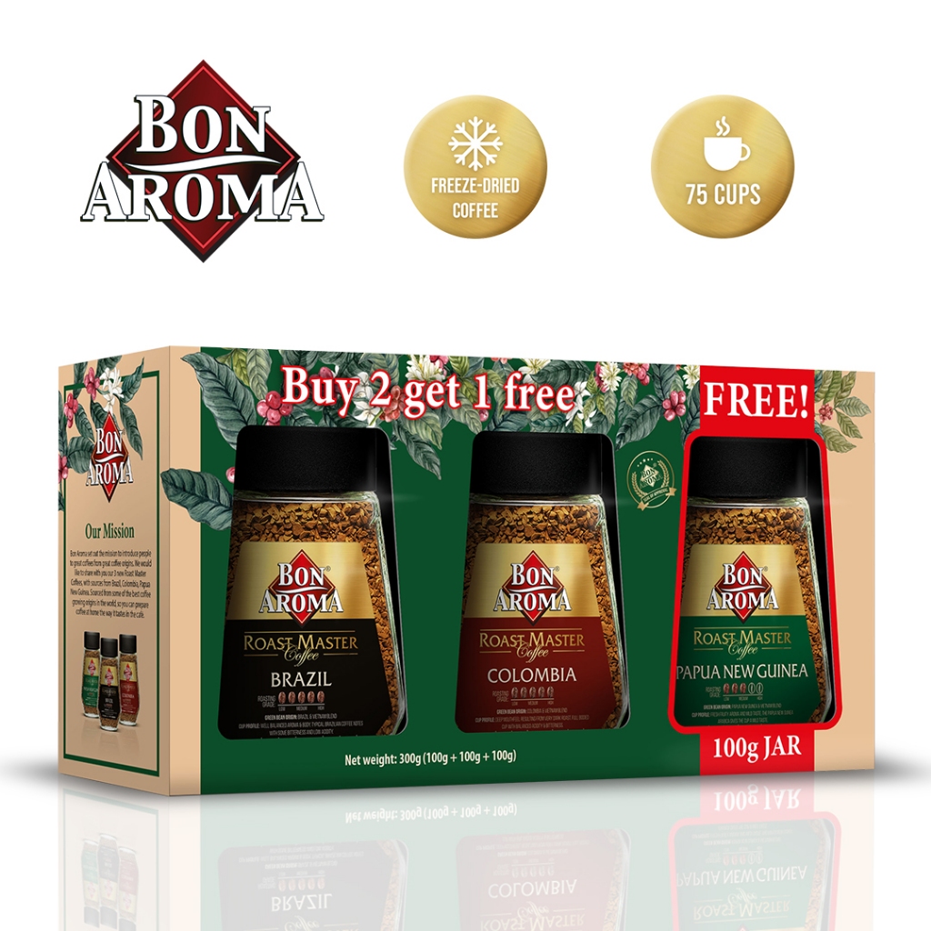 Bon Aroma Roast Master Coffee Buy 2 Take 1 Limited Time Promo | Shopee ...