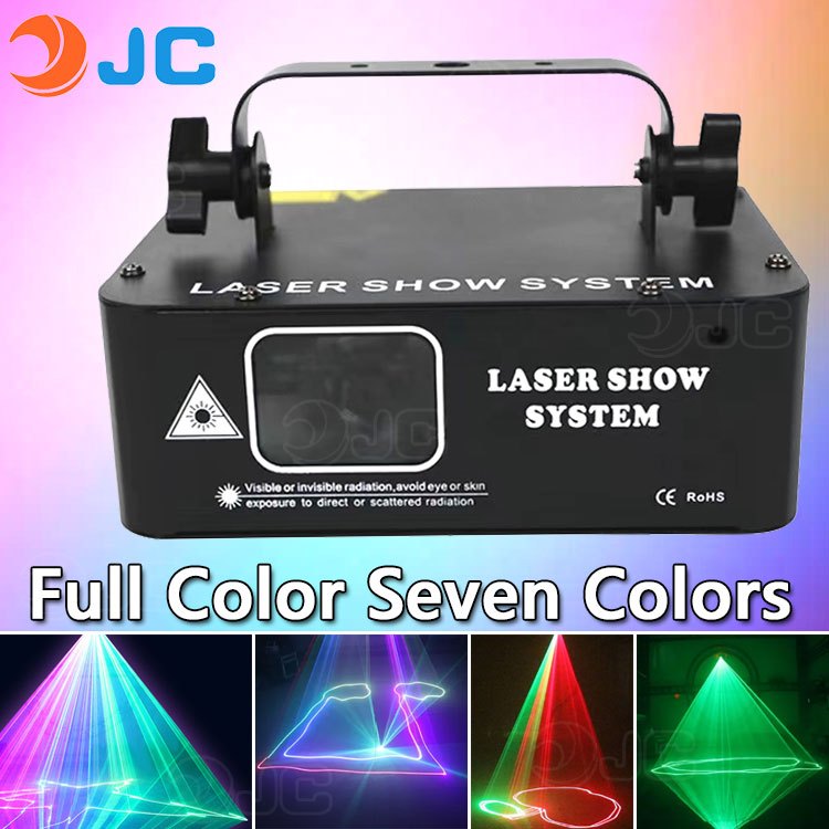 200mw RGB Laser Beam Line Scanner Projector DJ Disco Stage Lighting ...