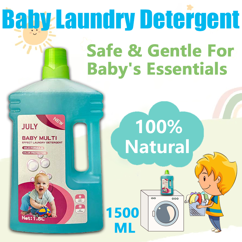 JULY Baby Laundry Liquid Detergent Gentle yet Effective Formula ...