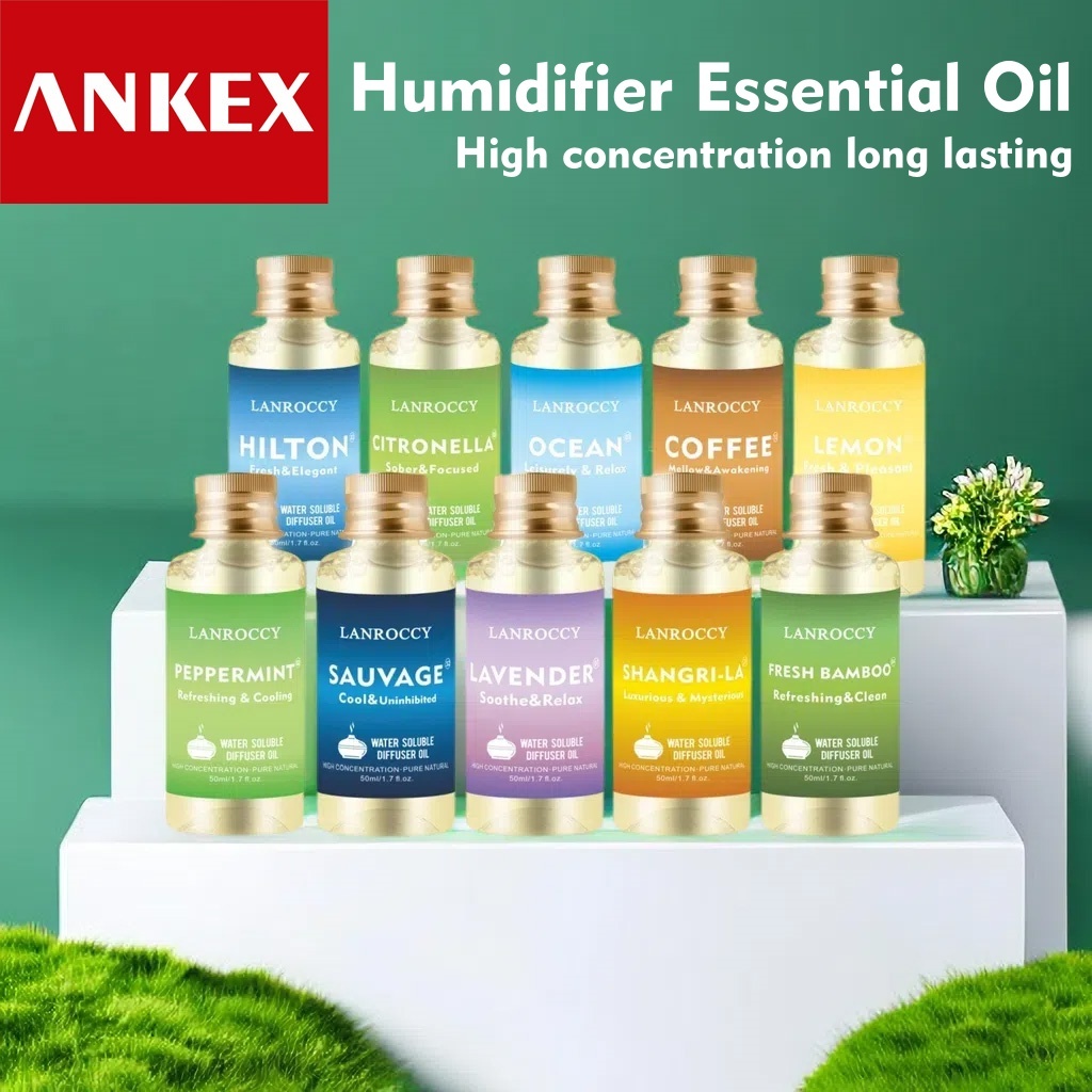 ANKEX Essential Oil For Humidifier Water Soluble Diffuser Fragrance Oil ...