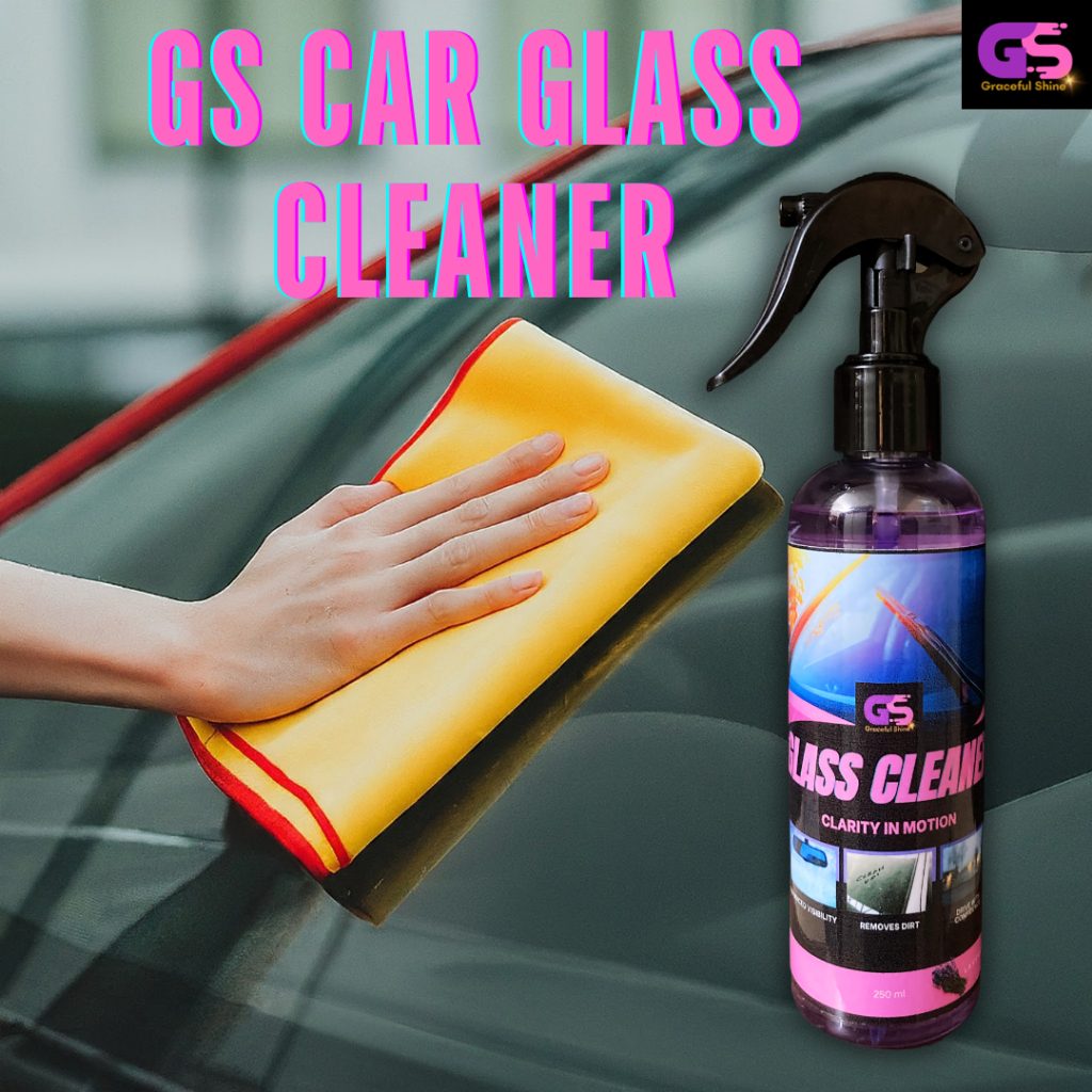 GS Car Glass Window Cleaner Spray Easy Application Car Windshield ...