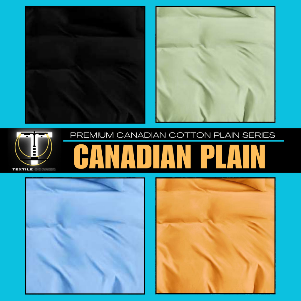 TEXTILE CORNER PH PREMIUM CANADIAN COTTON PER YARD | PLAIN (1-24) | Shopee Philippines