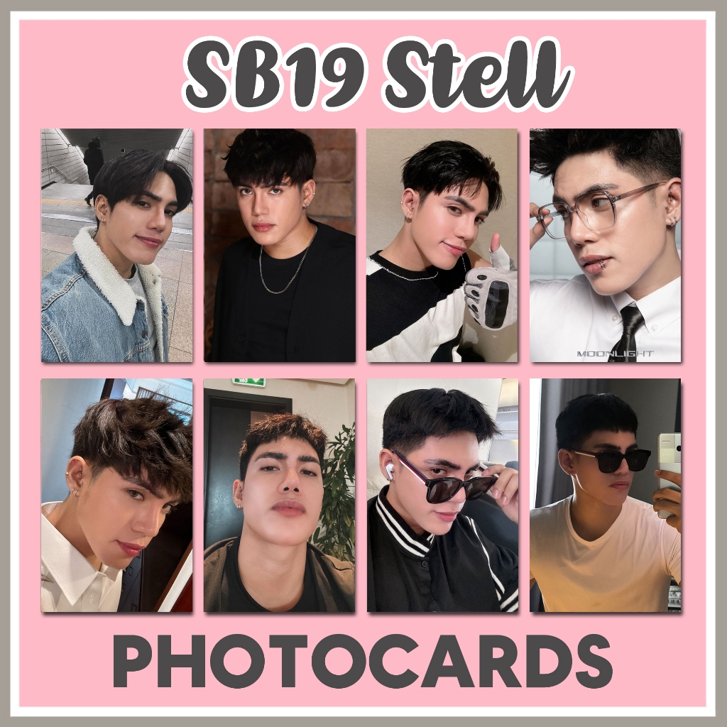 SB19 Stell Ajero Photocards Lomocards Customized Personalized Print (10 ...