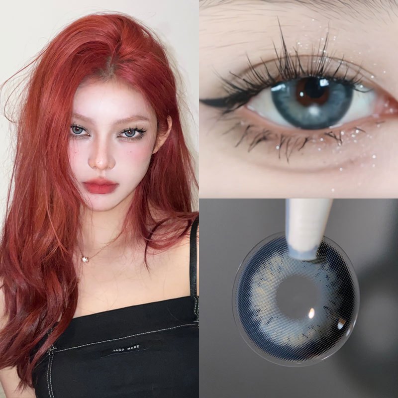 UNITELIFE Colored natural soft contact lenses 2 pieces/pair ancient ...