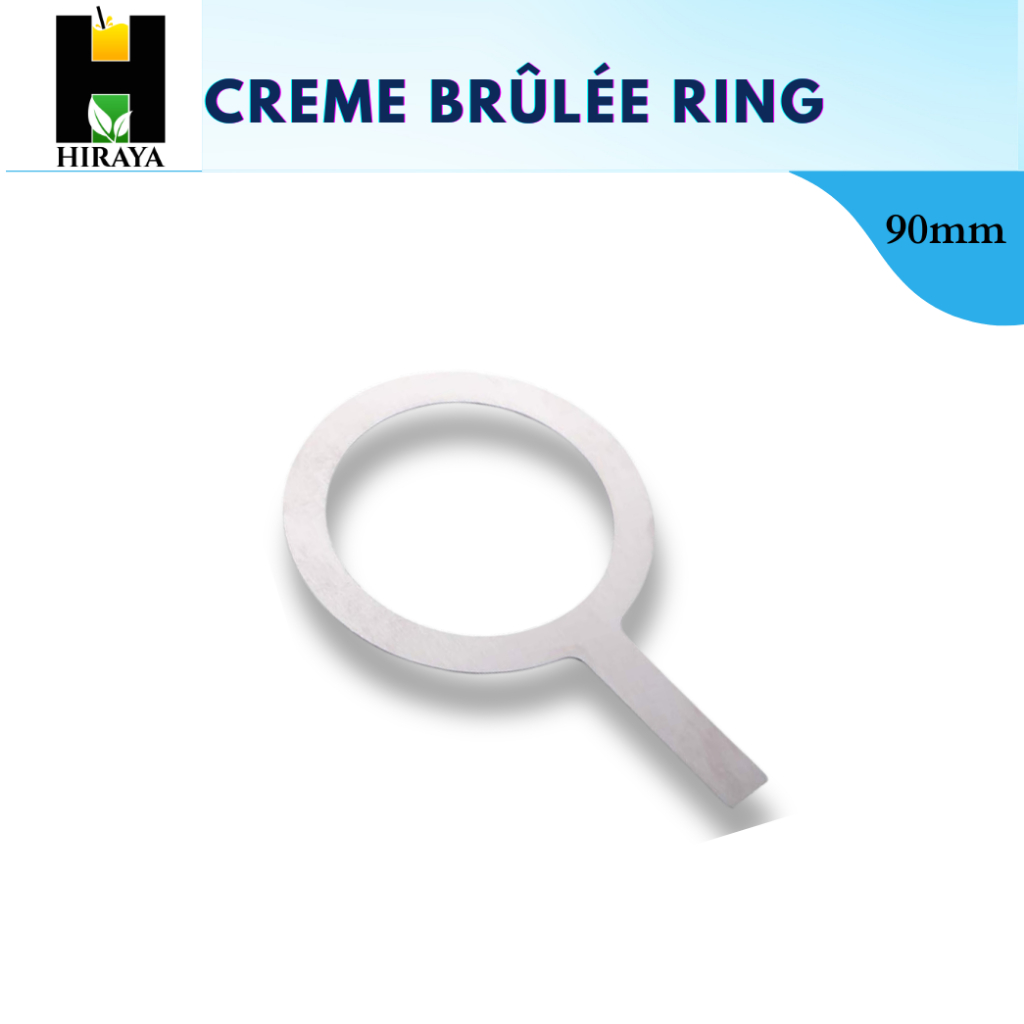 Creme Brulee Ring 90MM/95MM / Stainless Baking Ring / Milk tea Brulee ...