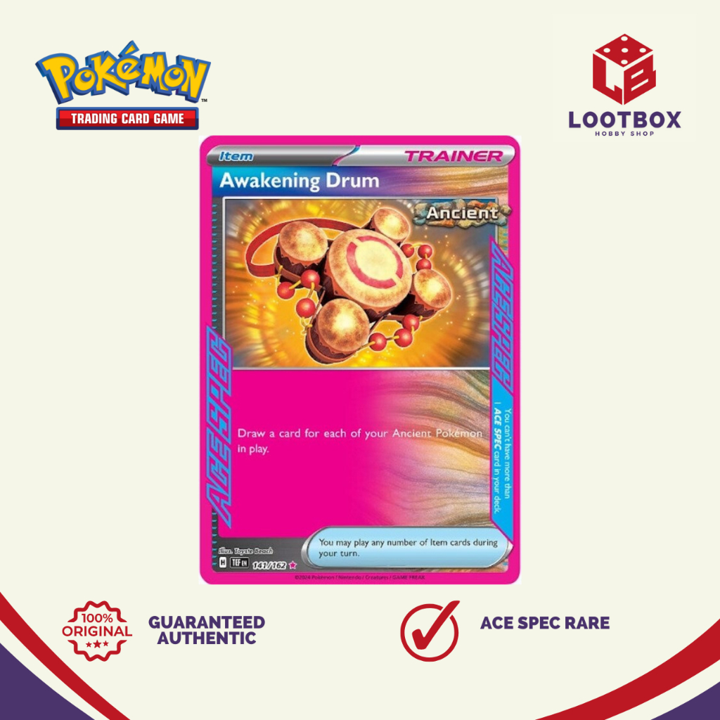 Pokemon Card Game: Awakening Drum (Ace Spec Rare) - Temporal Forces | Shopee Philippines