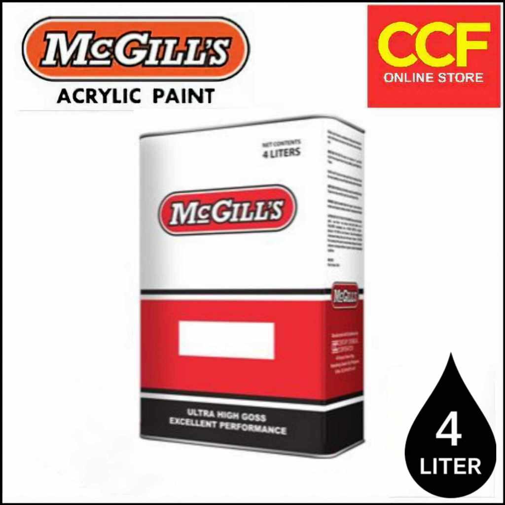 Mcgills Acrylic Thinner 4 Liters Gallon | Shopee Philippines