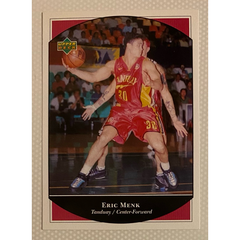 Eric “Major Pain” Menk 2000 Upper Deck PBA Philippine Basketball Card ...