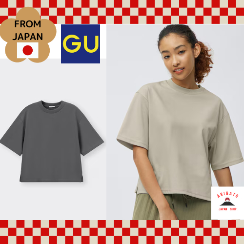 GU Dry Wide T (5/10 sleeves) 【Direct from Japan】 | Shopee Philippines
