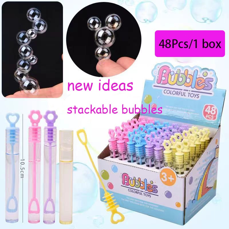 48 Pcs Mini Bubble Wands for Kids - Fun and Safe Playtime | Shopee ...