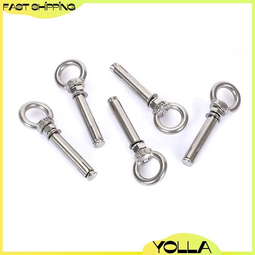 304 Stainless Steel Expansion Bolt Anchor Bolt Ring Lifting Eye Bolt ...
