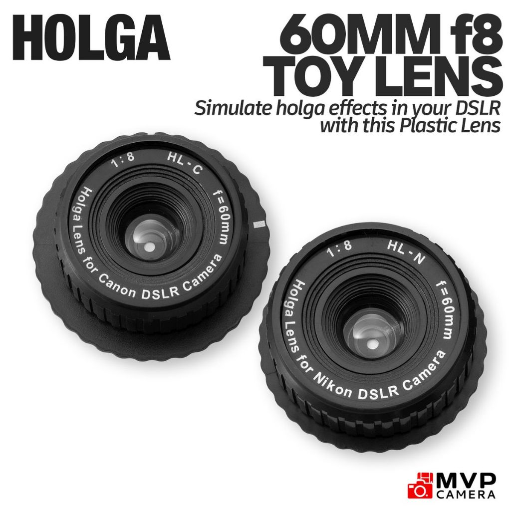 HOLGA Plastic Toy Lens 60mm f8 Experimental Lomo Soft Focus Canon EF ...