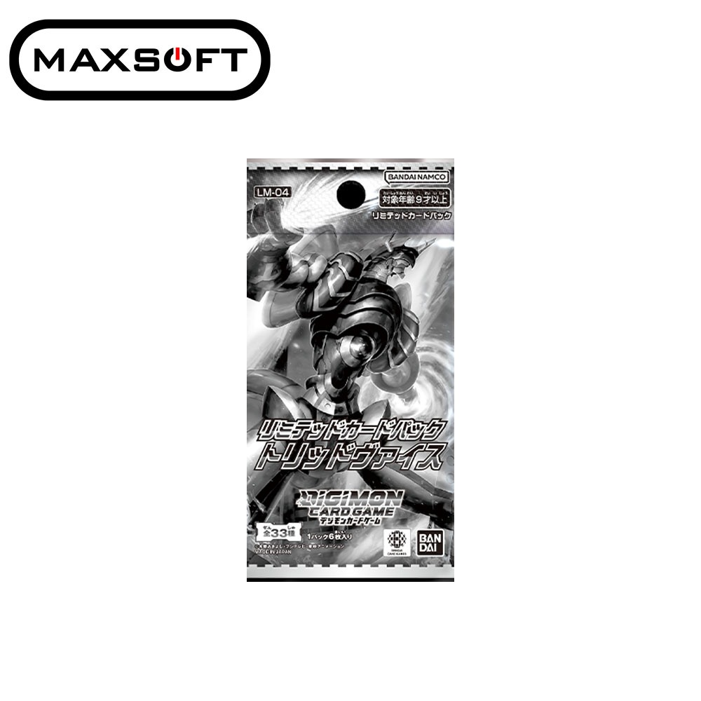DIGIMON CARD GAME LIMITED CARD PACK TORRIDVICE [LM-04](1 Pack) | Shopee ...