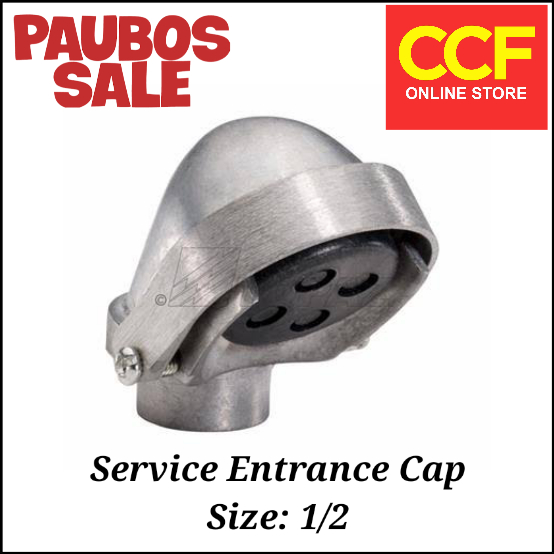 RSC Entrance Cap 1/2" Service Entrance Cap | Shopee Philippines