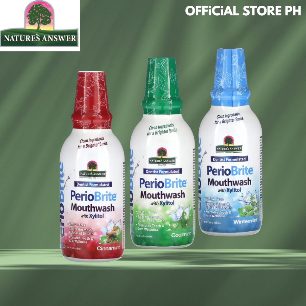 Nature's Answer | Nature's Answer, PerioBrite, Mouthwash with Xylitol ...