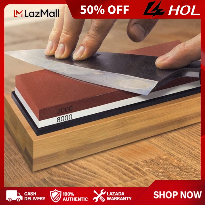 2-IN-1 Normal deliveryWhetstone Knife Sharpener, Professional ...