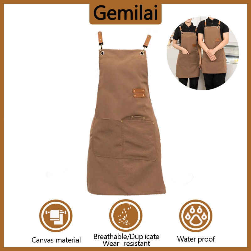 Perfessional Kitchen Apron Waterproof Women Men Waiter Cafes Nail ...