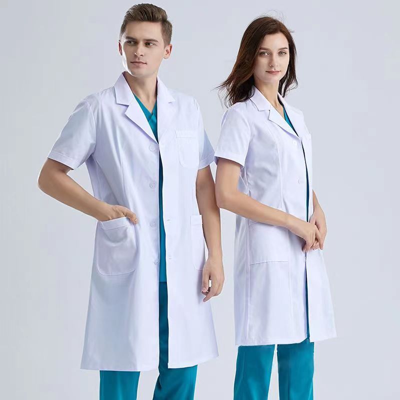【Ice Bear 】Lab Gown Lab Coat Lab Gown For Students White Coat Lab Coat ...