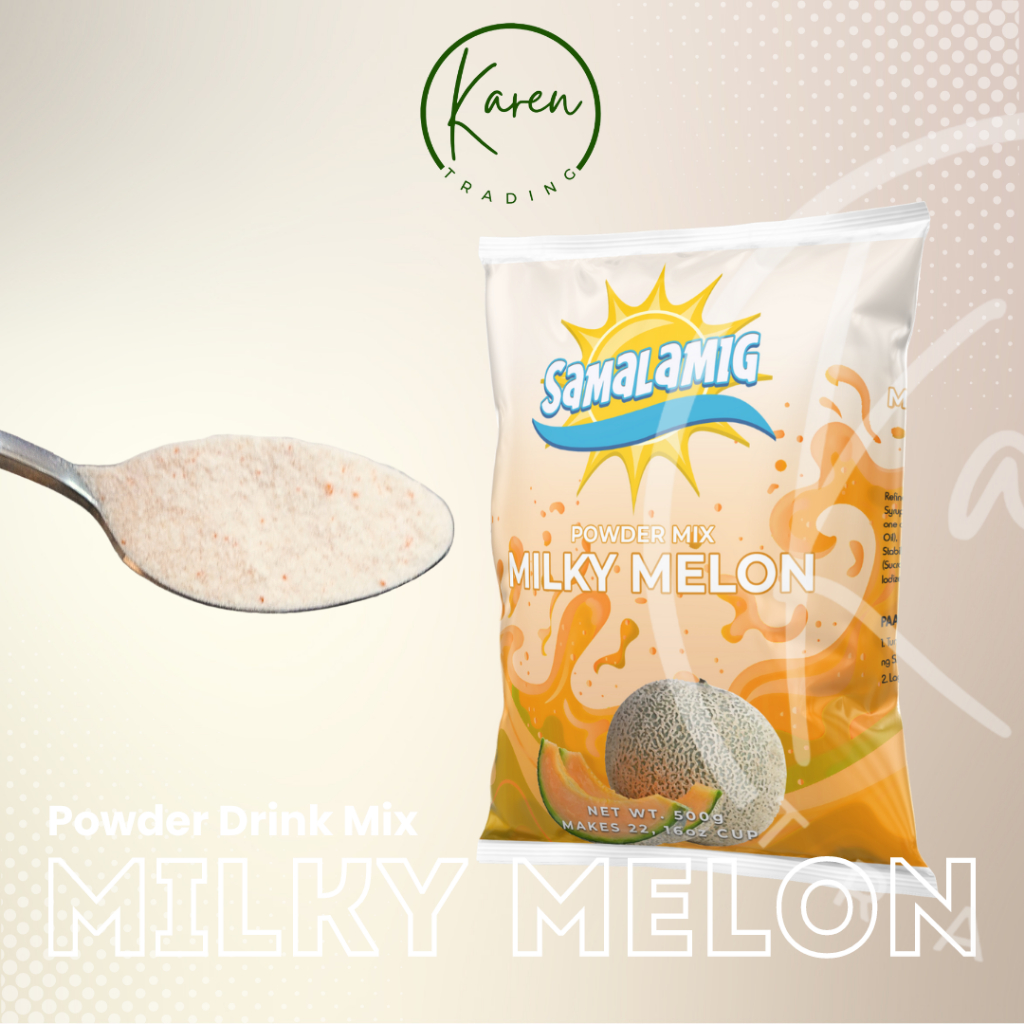 Milky Melon Powdered Juice Drink Mix 500g 1pack | Shopee Philippines