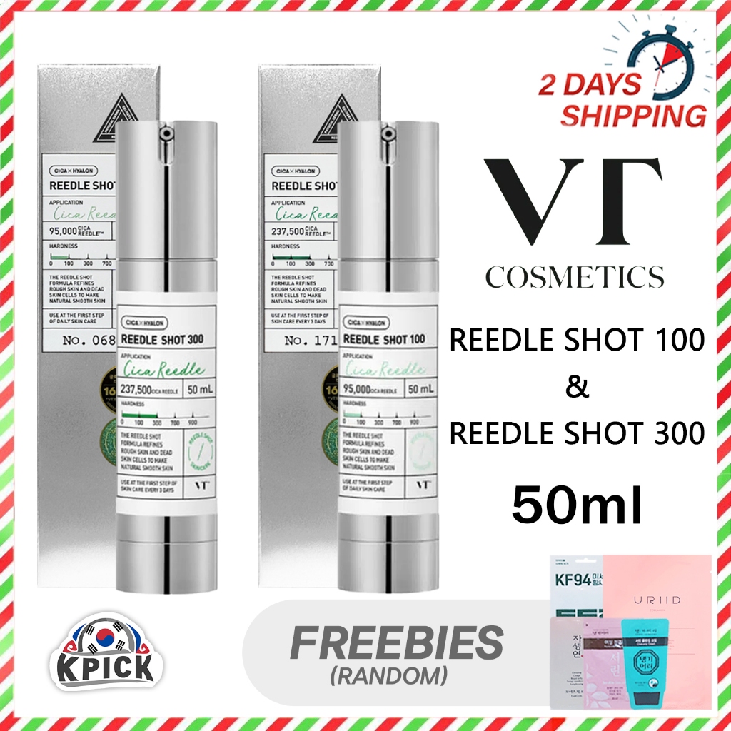 VT Reedle Shot 100 and 300 / 50ml skin starter, skin absorption improvement | Shopee Philippines