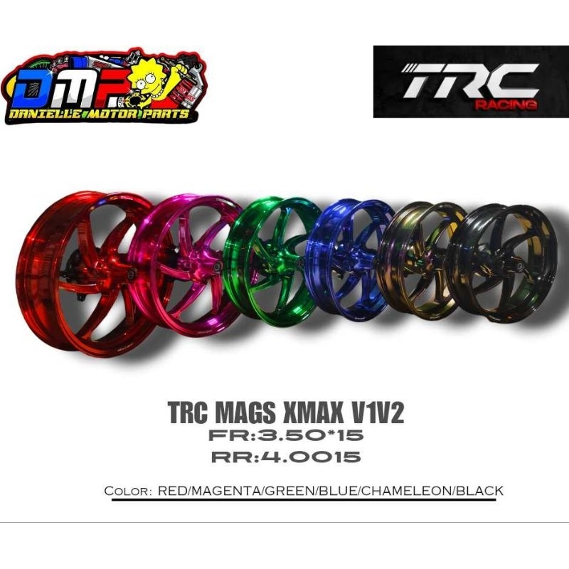 TRC MAGS XMAX 300 #5288FR:3.50*15RR: 4.00*15 ASSORTED COLOR: | Shopee ...