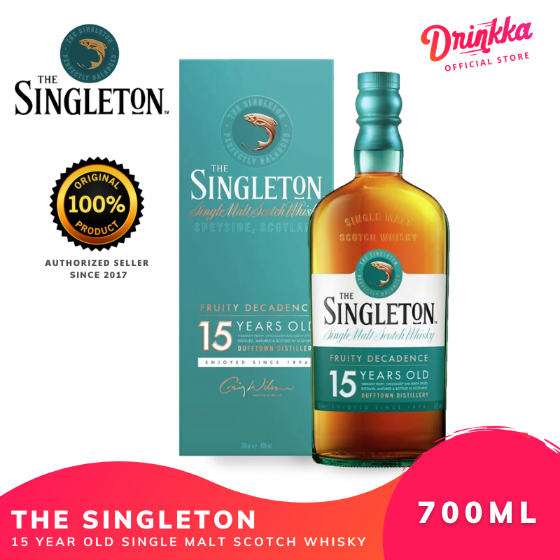 Singleton Dufftown 15 Year Old 700ml Single Malt Scotch Whisky New Packaging | Shopee Philippines