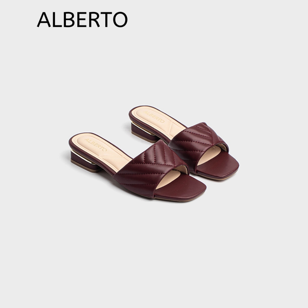 ALBERTO Women's Chase Quilt Heeled Sandals | Shopee Philippines