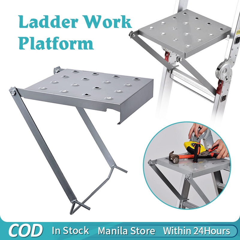 Ladder Work Platform Anti-Slip Ladder Stabilizer, Ladder Work Stand ...