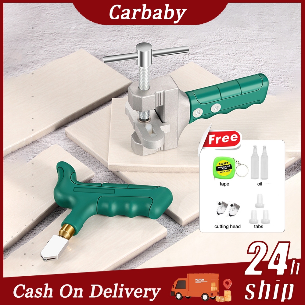 Glass Cutter Tile Cutting Machine Diamond Glass Cutter Set Hand-Held Multifunctional Glass ...