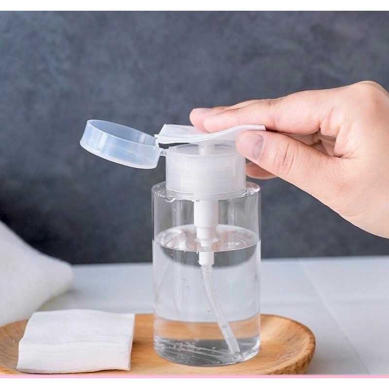 Refill Co.: Push down/ pump down liquid dispenser, makeup remover ...