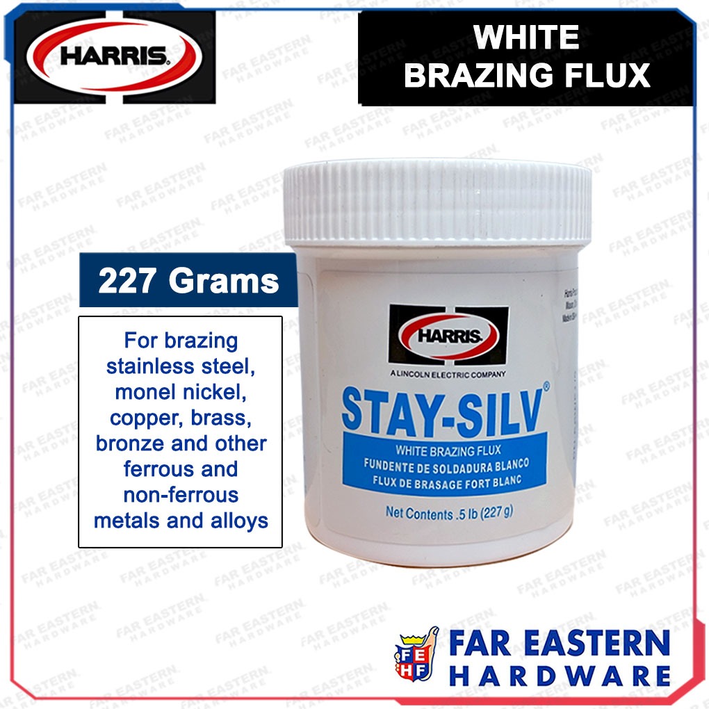 HARRIS Brazing Flux 227g Silver | White | Shopee Philippines