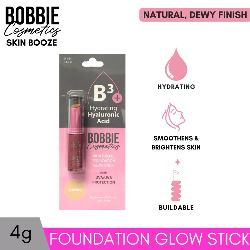 Bobbie Cosmetics Skin Booze Foundation Glow Stick 4g | Shopee Philippines