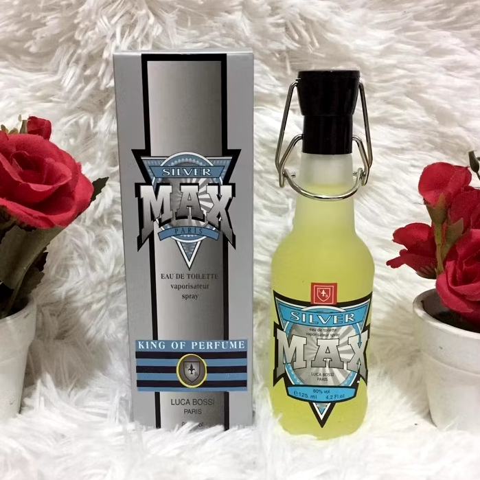 SILVER MAX perfume 125ml 4.2fl oz 80%vol | Shopee Philippines